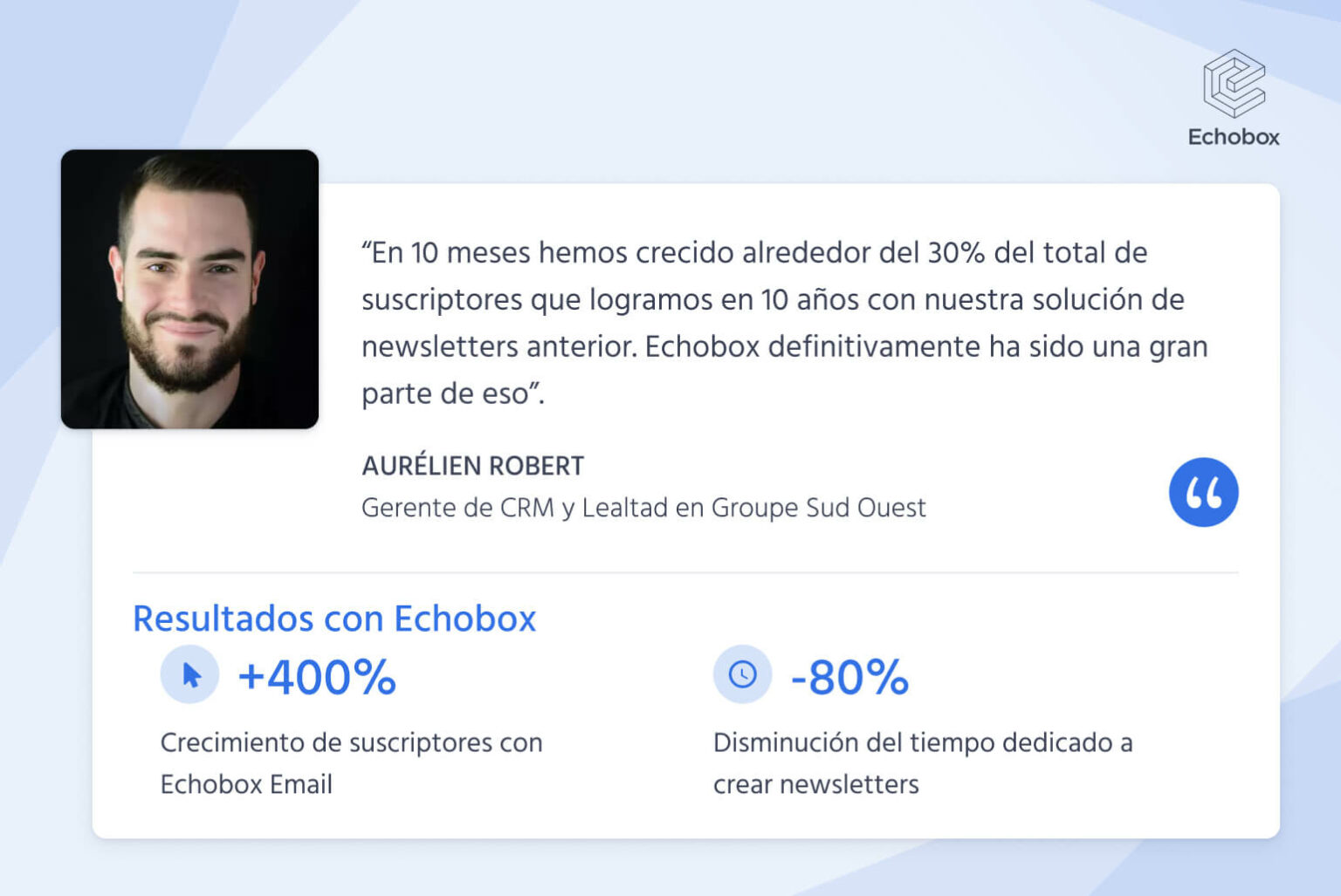 Crecimiento en newsletters: Groupe Sud Ouest aumenta en 400% las suscripciones con Echobox ...